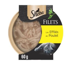 SHEBA Effilés de poulet pour chats 60 g
