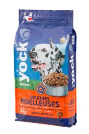 YOCK EQUILIBRE Croquette chien Bouchées moelleuses 4 Kg